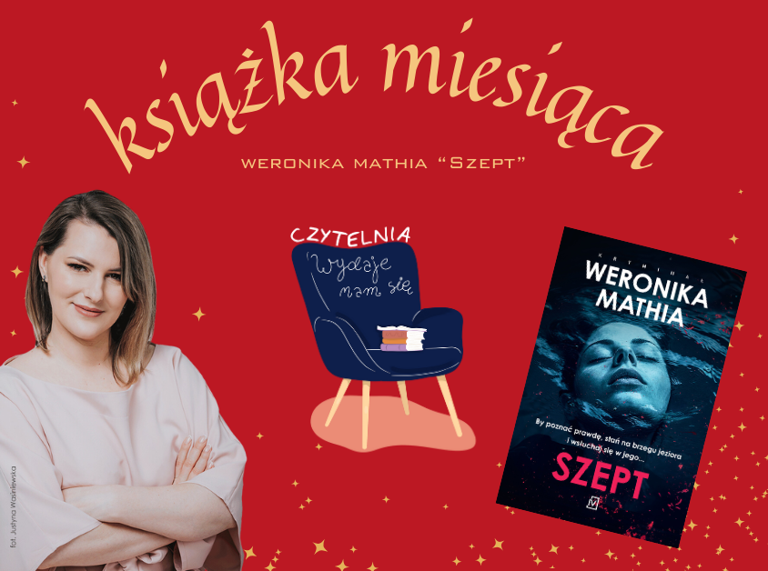 Książka miesiąca - "Szept" Weronika Mathia - Księgarnia Wydaje nam się